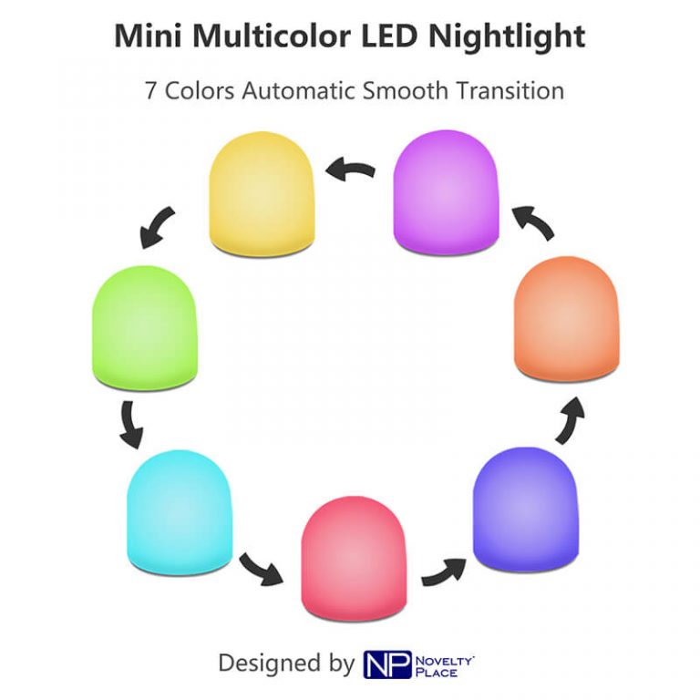 Color Changing Mini Nightlights – Novelty Place