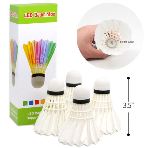 Led Badminton Shuttlecock Set – Novelty Place