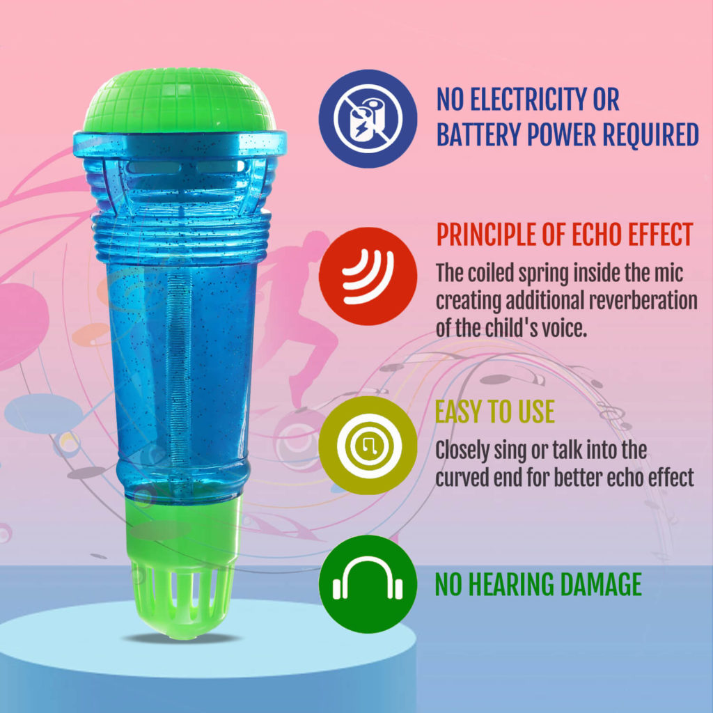 Echo Mic for Kids and Toddlers - 10" – Novelty Place