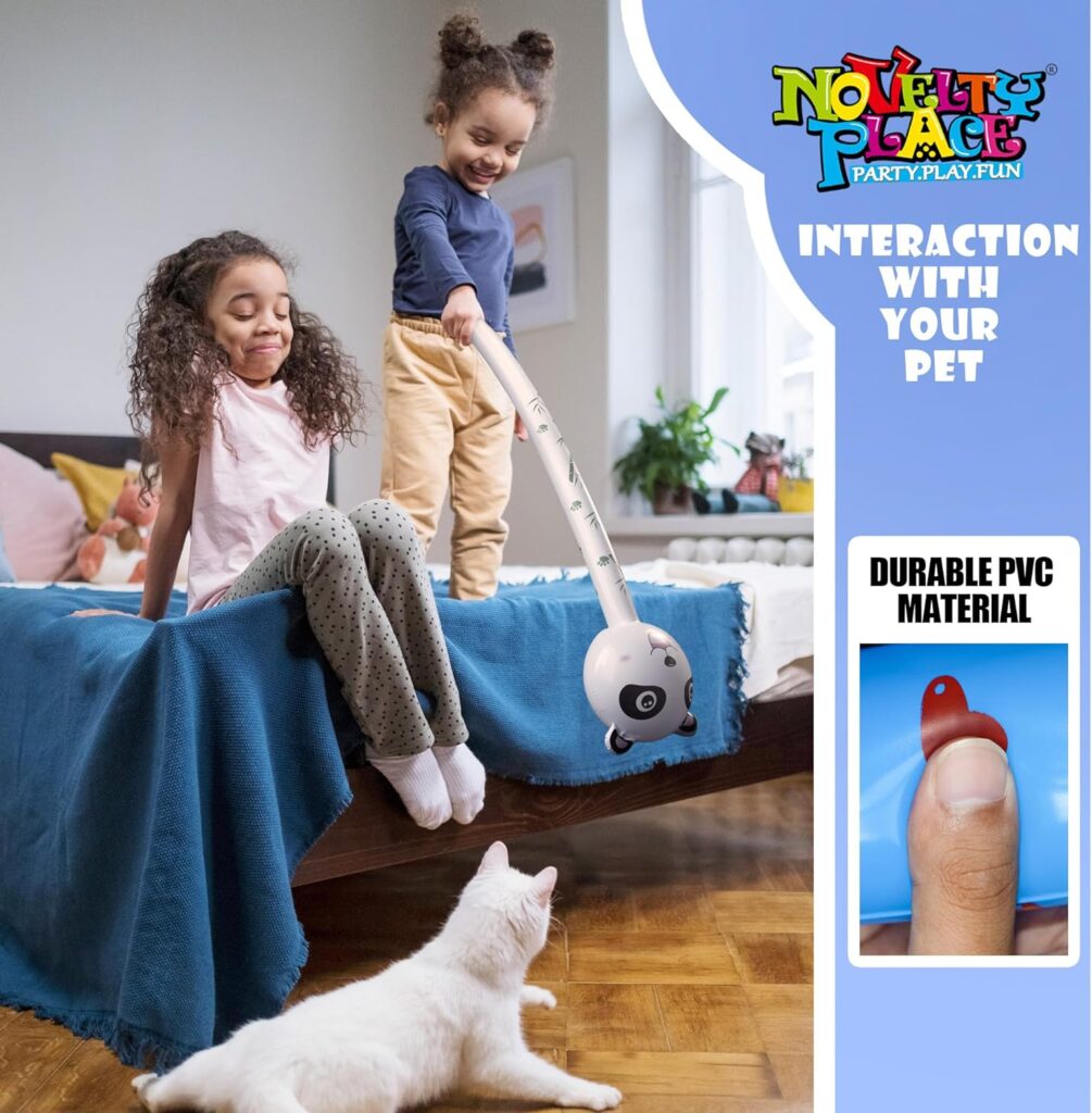 Inflatable Animals Stick with Sound Pack of 6 - Novelty Place